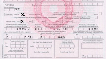 Calcul concediu medical - Prime Learning